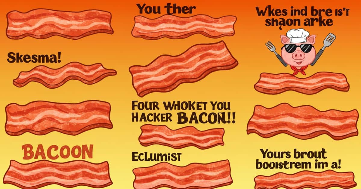 490+ Bacon Puns: Funny, One Liners, Short, Adults, Instagram