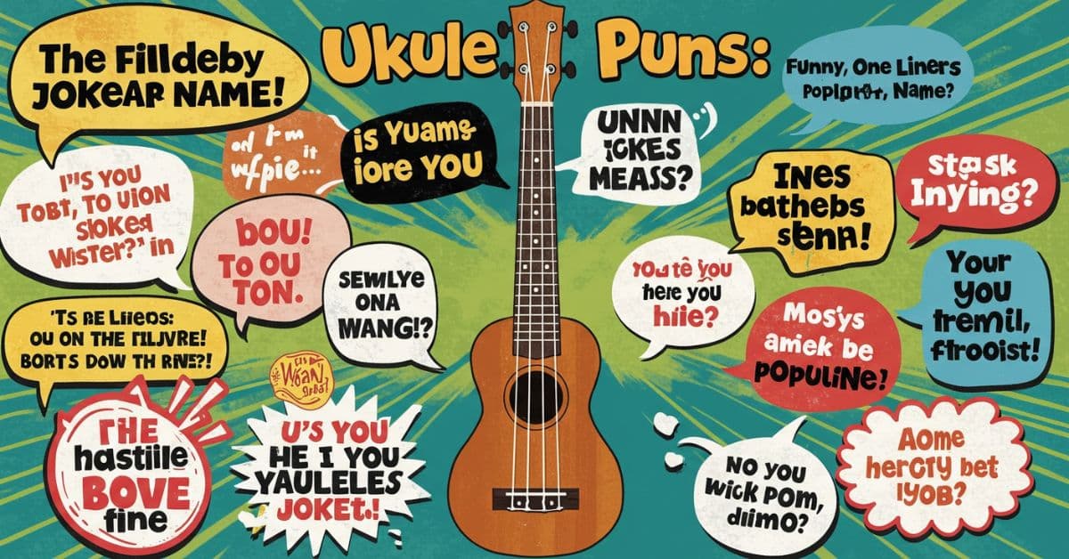 195+ Ukulele Puns: Funny, One Liners, Jokes, Popular, Name